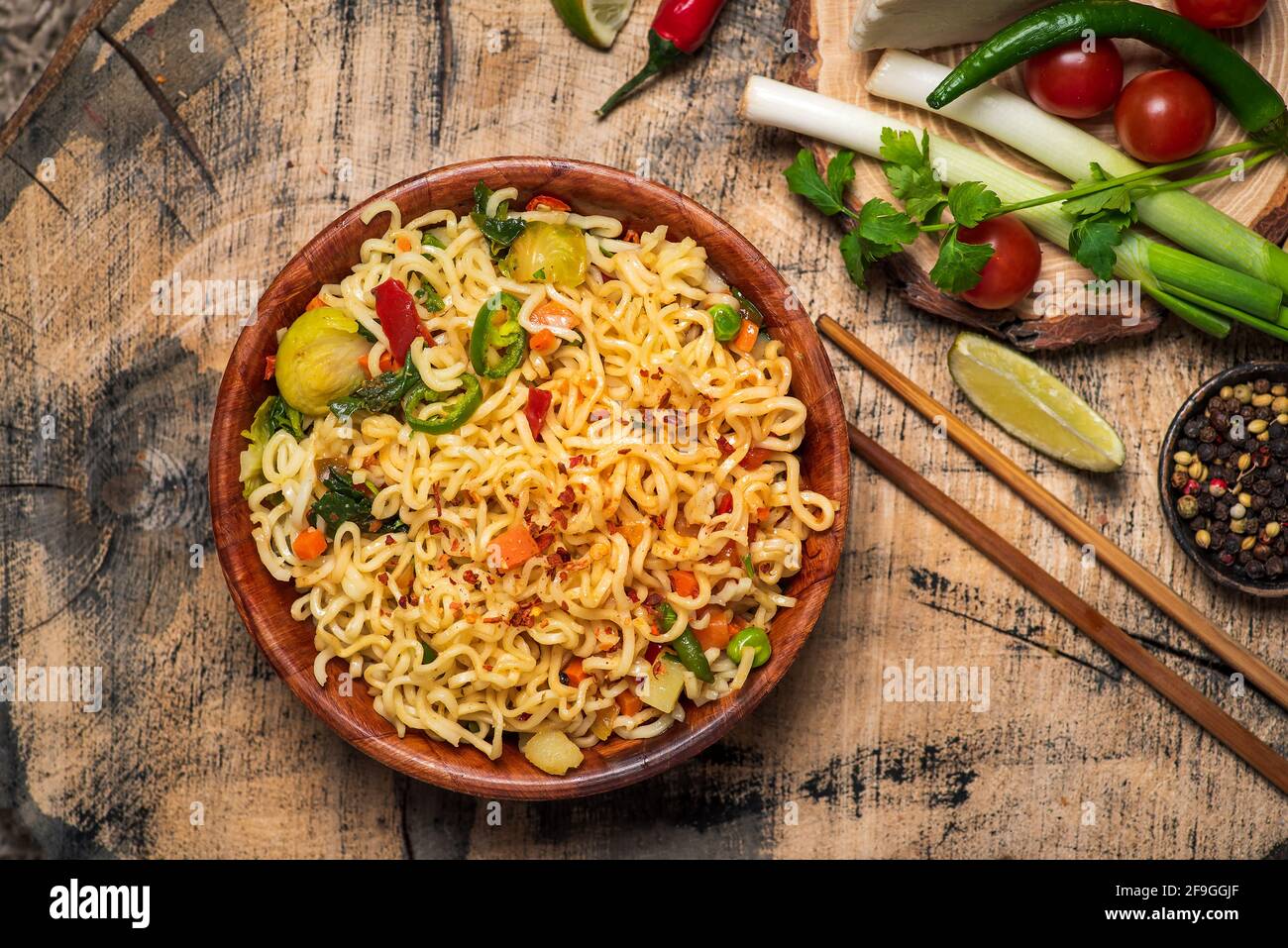 Snack Noodles Desktop Wallpaper