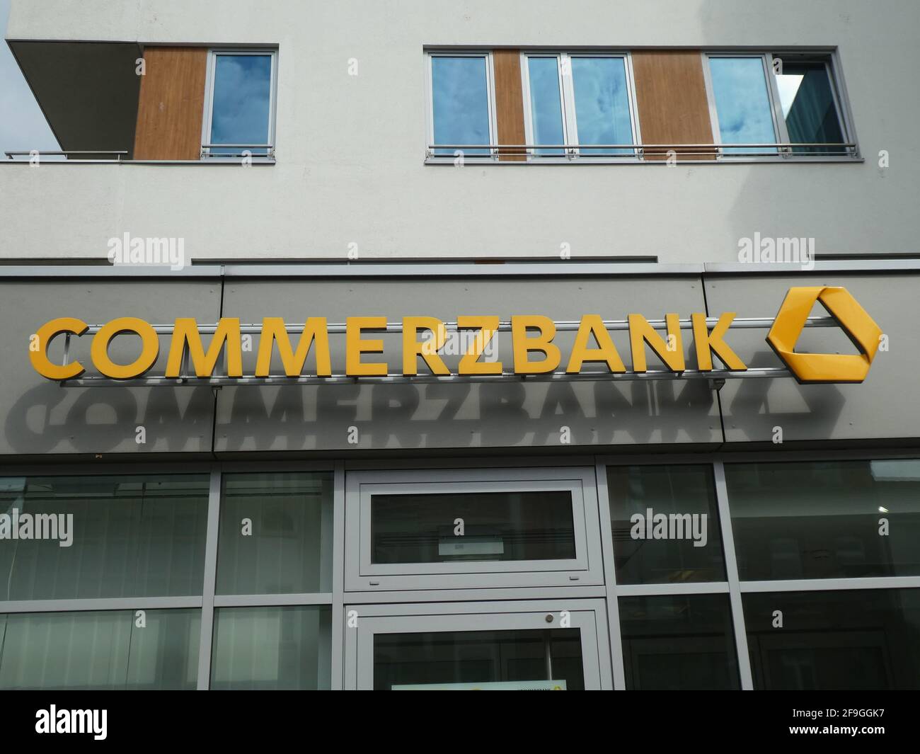 Cologne, Germany. 18th Apr, 2021. Logo and lettering of the major ...