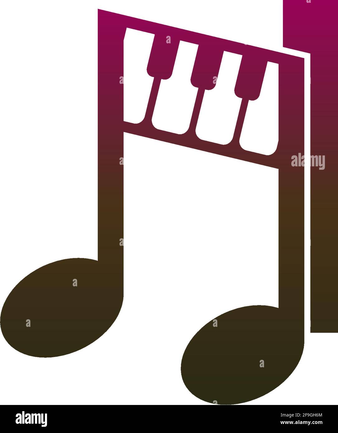 I musical logo hi-res stock photography and images - Alamy