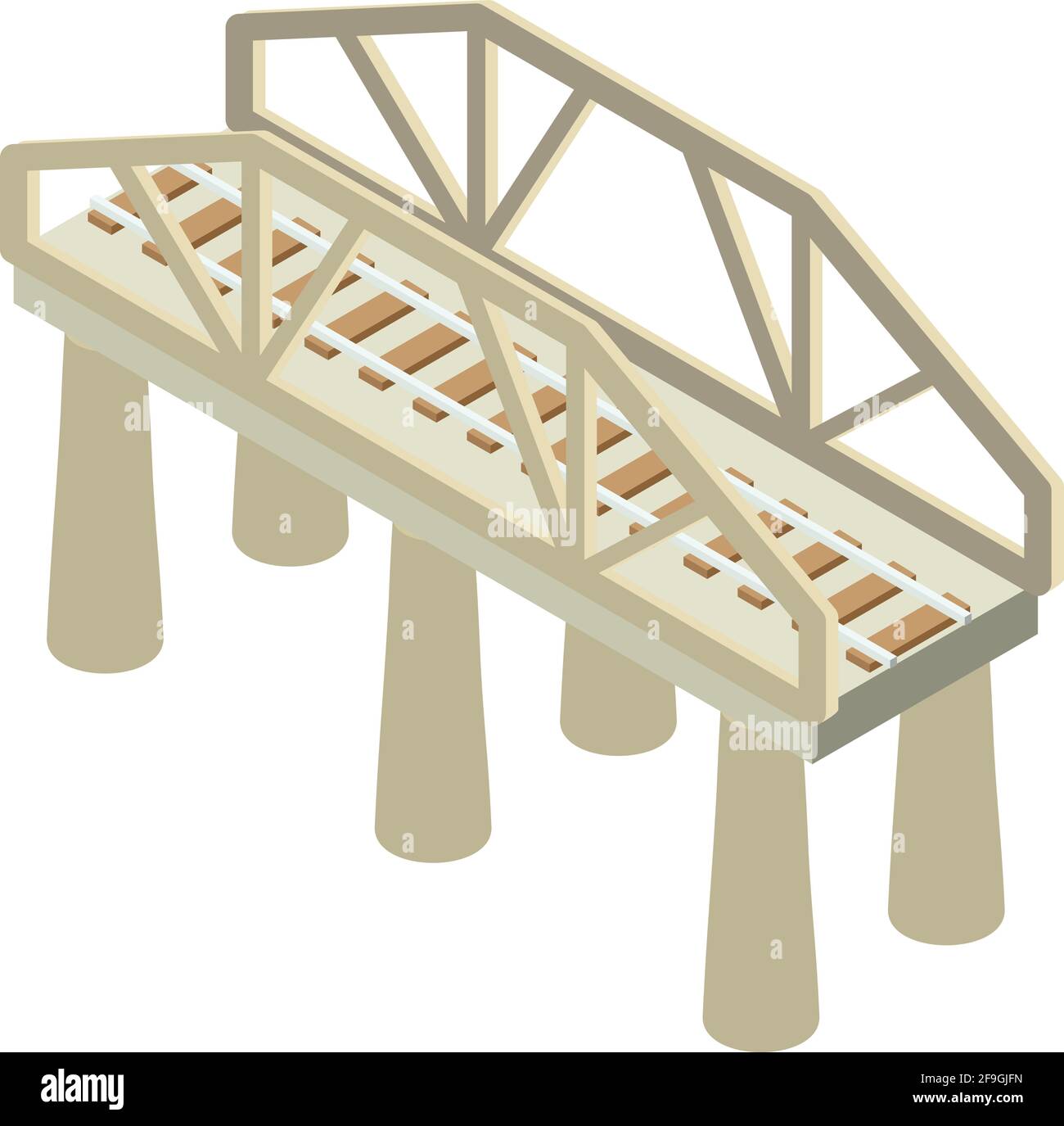 Railway bridge icon. Isometric of Railway bridge vector icon for web ... Railway bridge icon. Isometric of Railway bridge vector icon for web ...