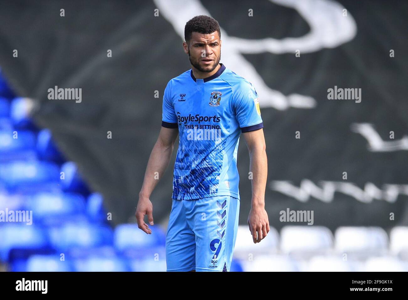 Maxime Biamou #9 of Coventry City during the game Stock Photo - Alamy