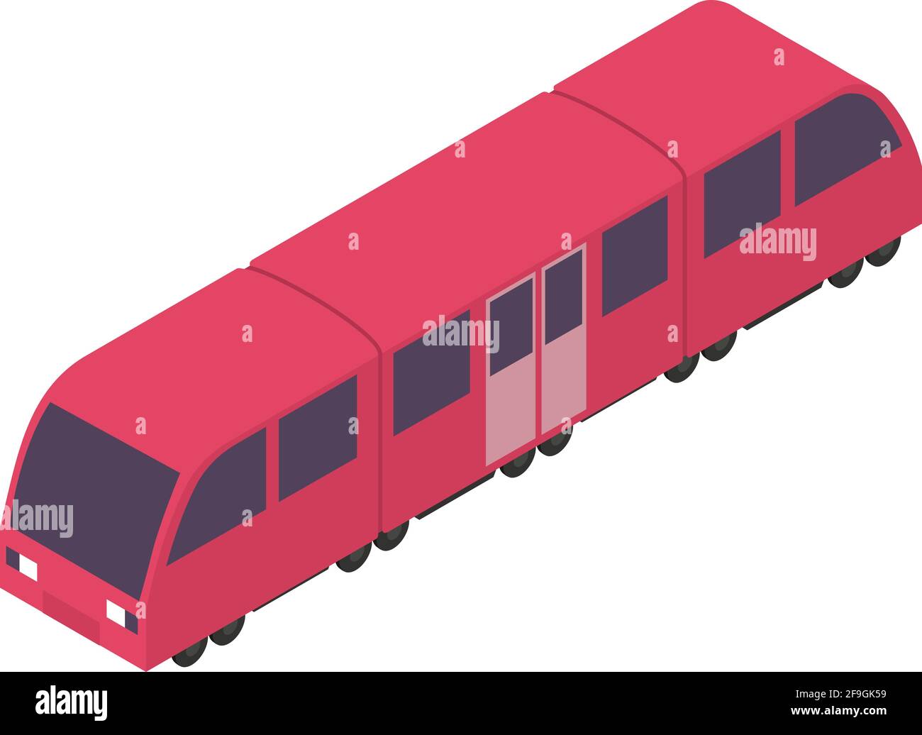 Rapid train icon. Isometric of Rapid train vector icon for web design ...