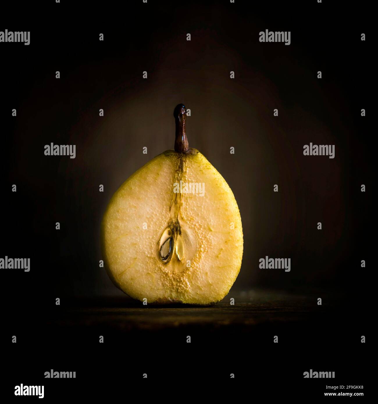 Dark mood pear hi-res stock photography and images - Alamy