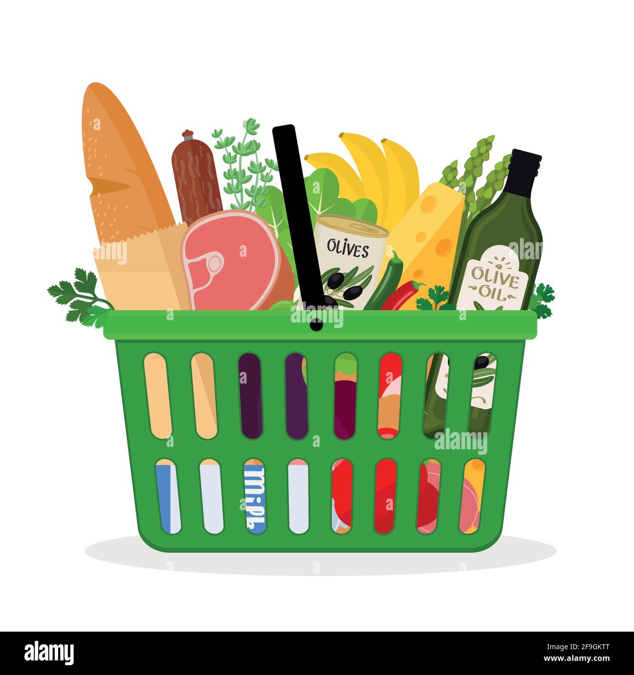 Fresh fruit shop in Stock Vector Images - Alamy