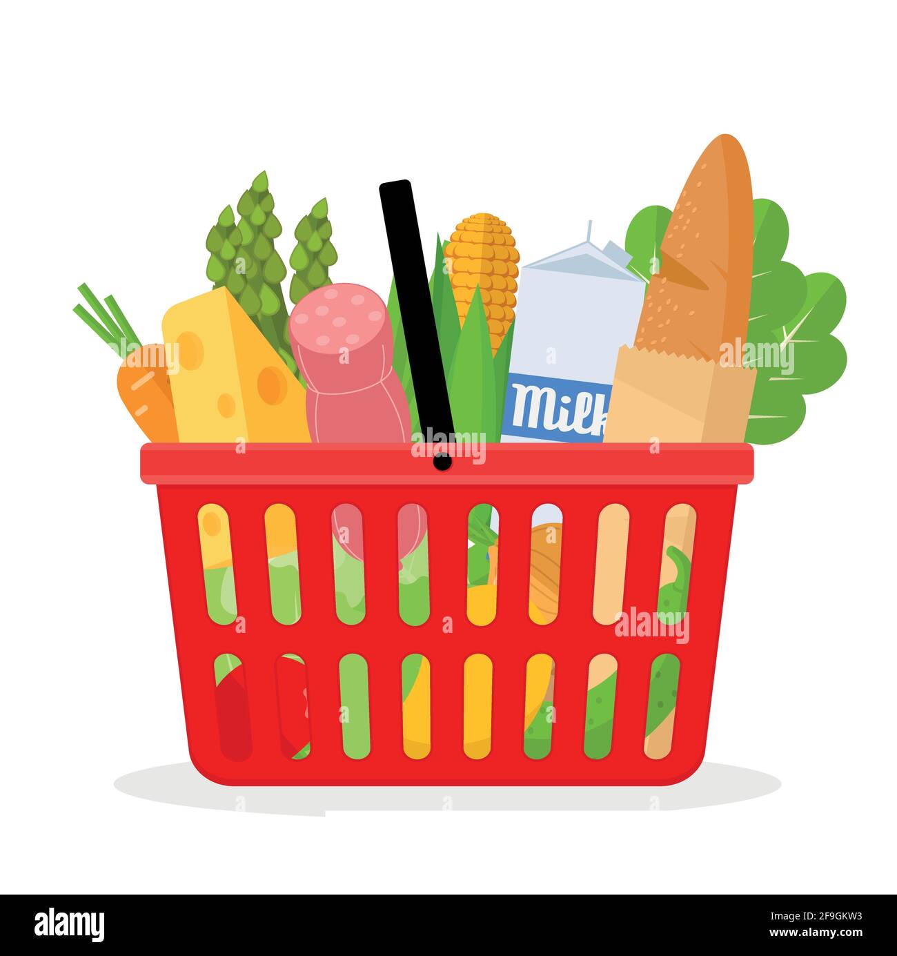 Fresh bread carrots Stock Vector Images - Alamy