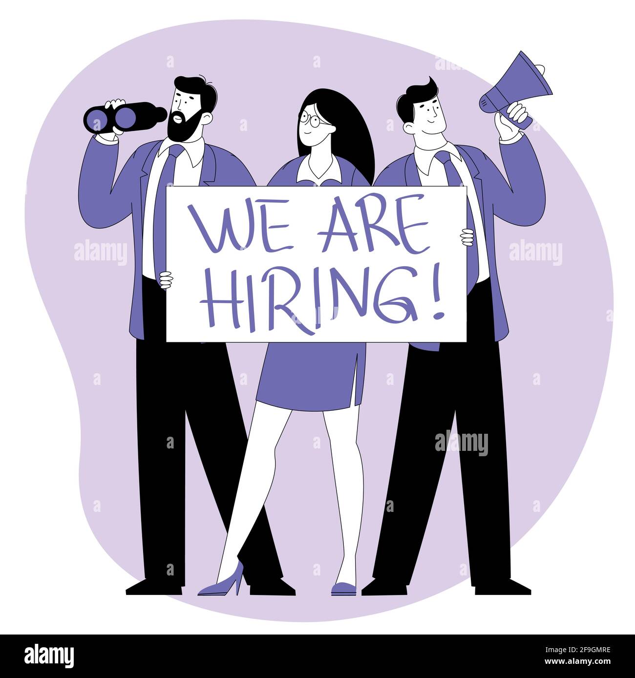 Hiring template hi-res stock photography and images - Alamy