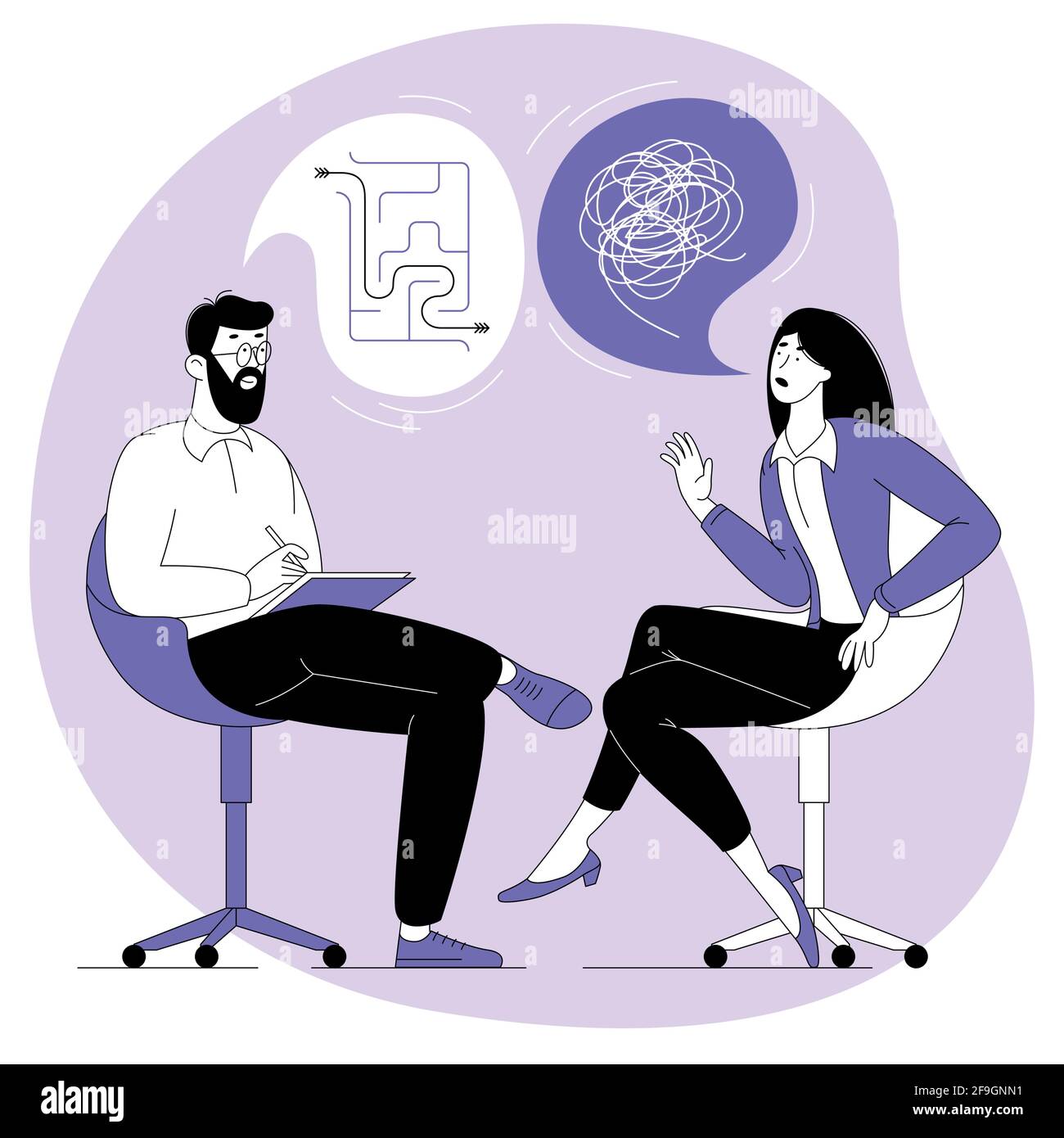 Addiction talk Cut Out Stock Images & Pictures - Alamy