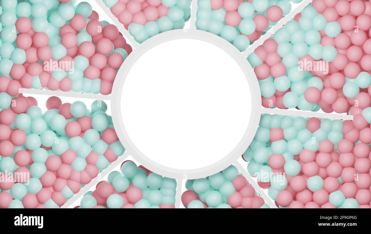 3D Illustration. A flow of particles Stock Photo - Alamy