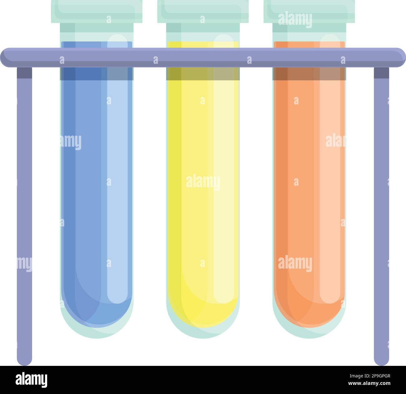 Test tube scientist icon. Cartoon of Test tube scientist vector icon ...