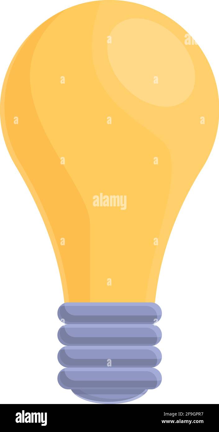 Idea bulb icon. Cartoon of Idea bulb vector icon for web design ...