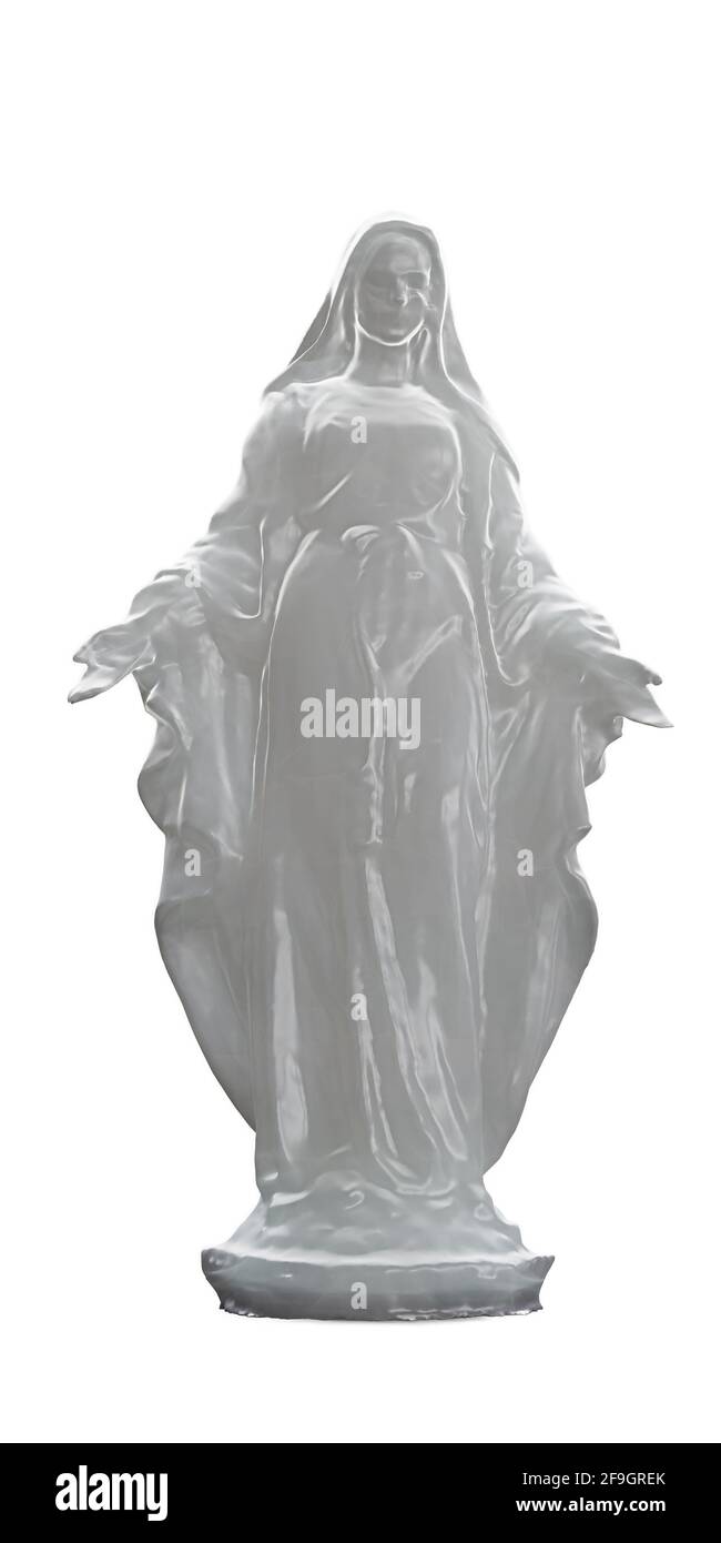 Mary statue protection Cut Out Stock Images & Pictures - Alamy