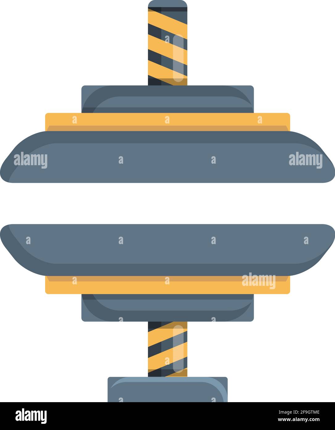 Press form machine icon. Cartoon of Press form machine vector icon for ...