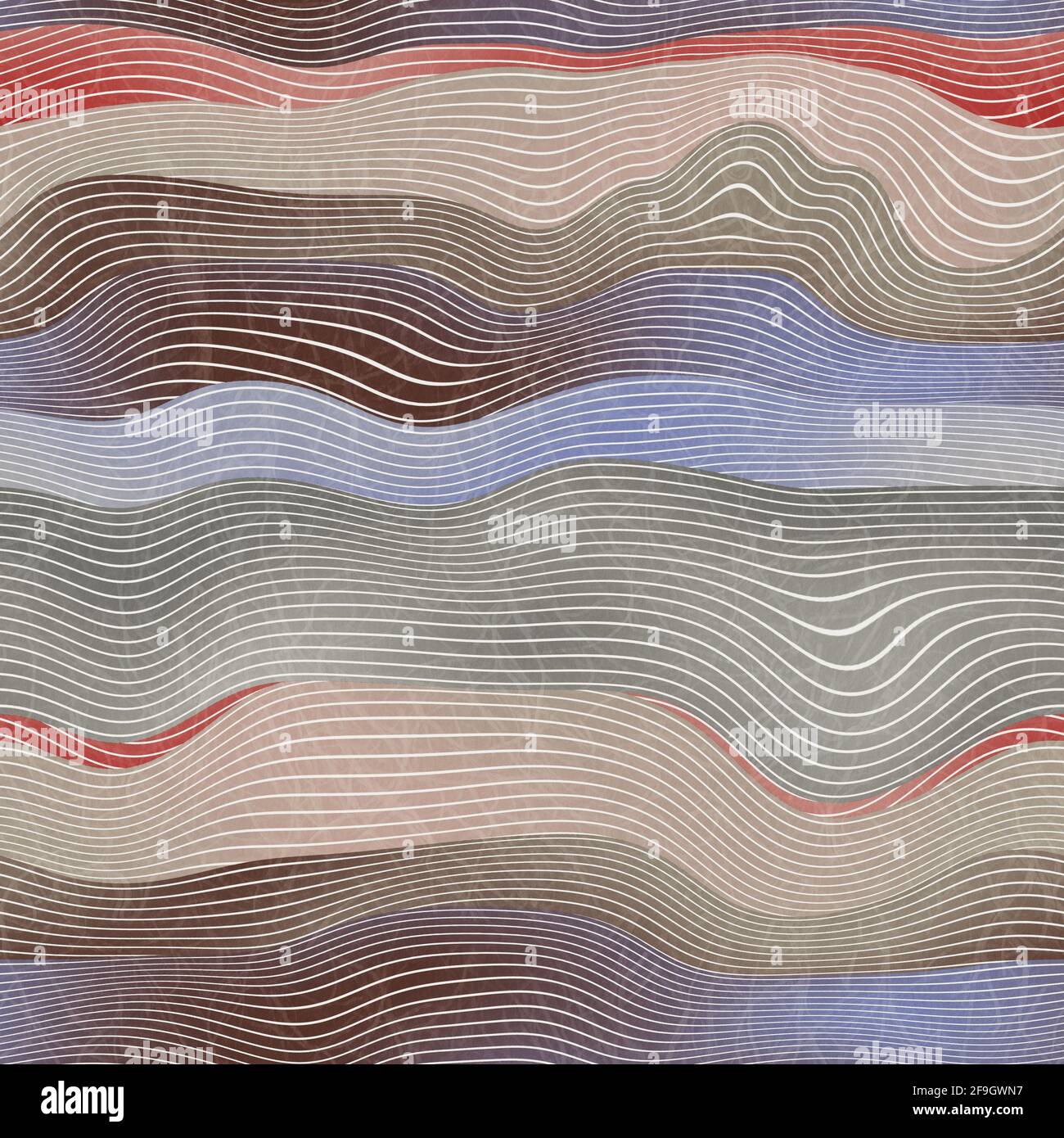 Seamless natural landscape hill pattern for print Stock Photo - Alamy