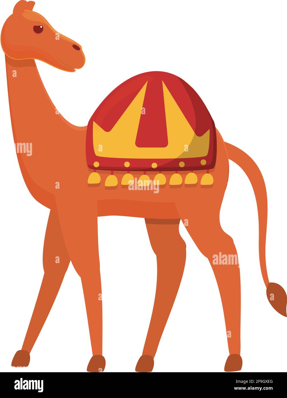 Camel icon. Cartoon of Camel vector icon for web design isolated on ...