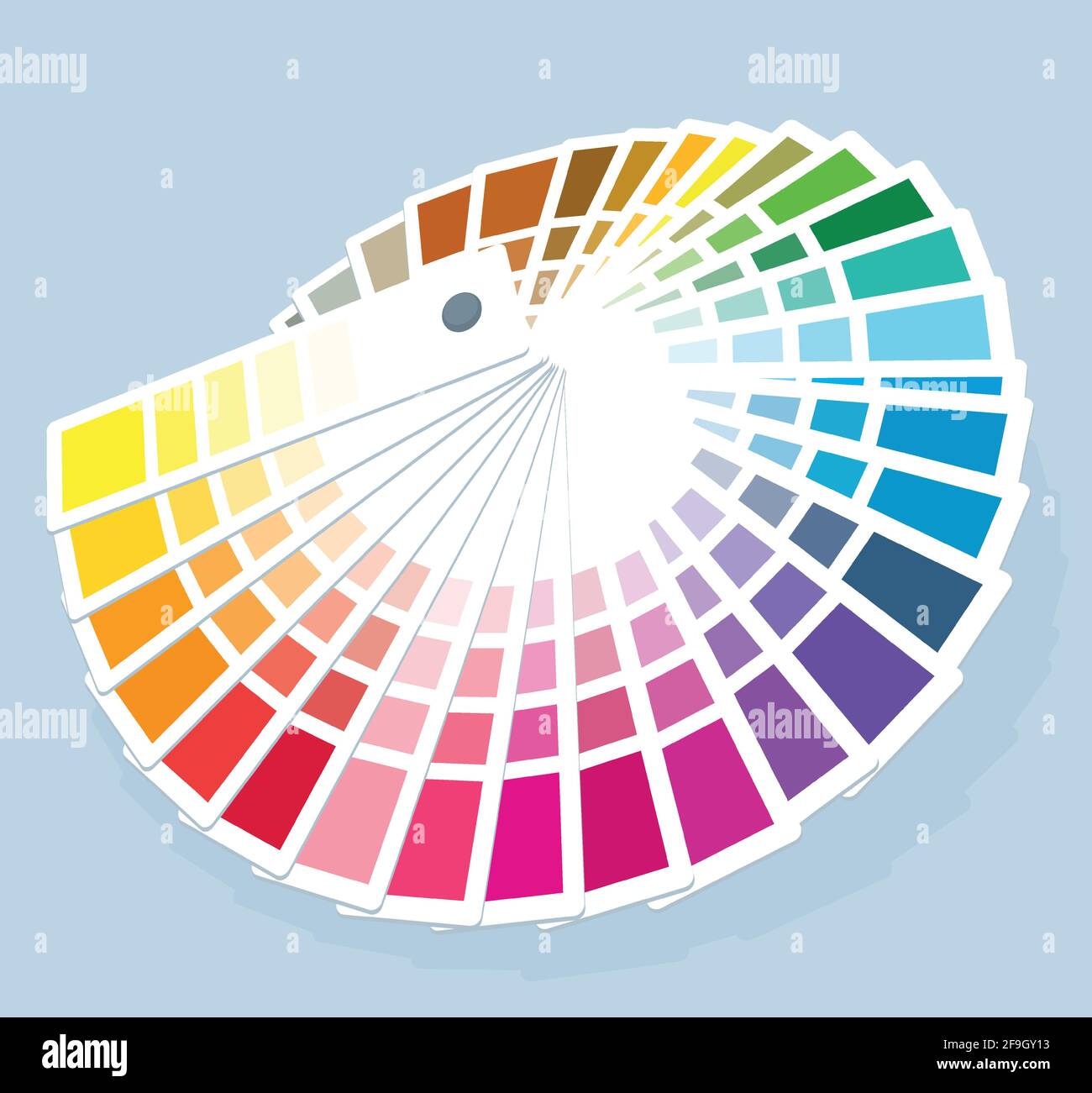 Color palette guide Stock Vector Image & Art - Alamy