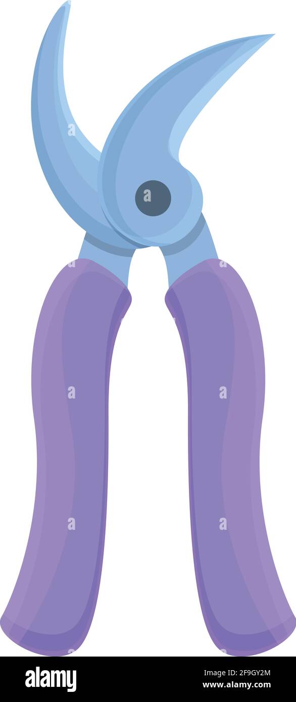 Agriculture secateurs icon. Cartoon of Agriculture secateurs vector ...