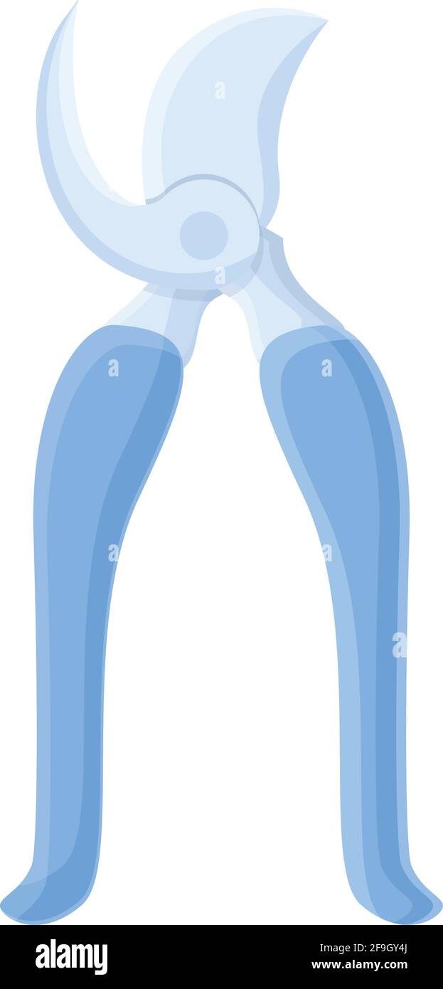 Farm secateurs icon. Cartoon of Farm secateurs vector icon for web ...