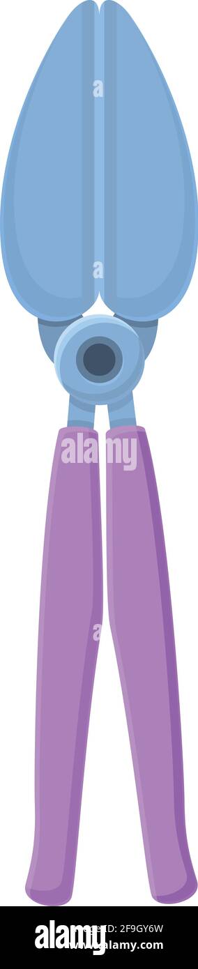 Secateurs equipment icon. Cartoon of Secateurs equipment vector icon ...