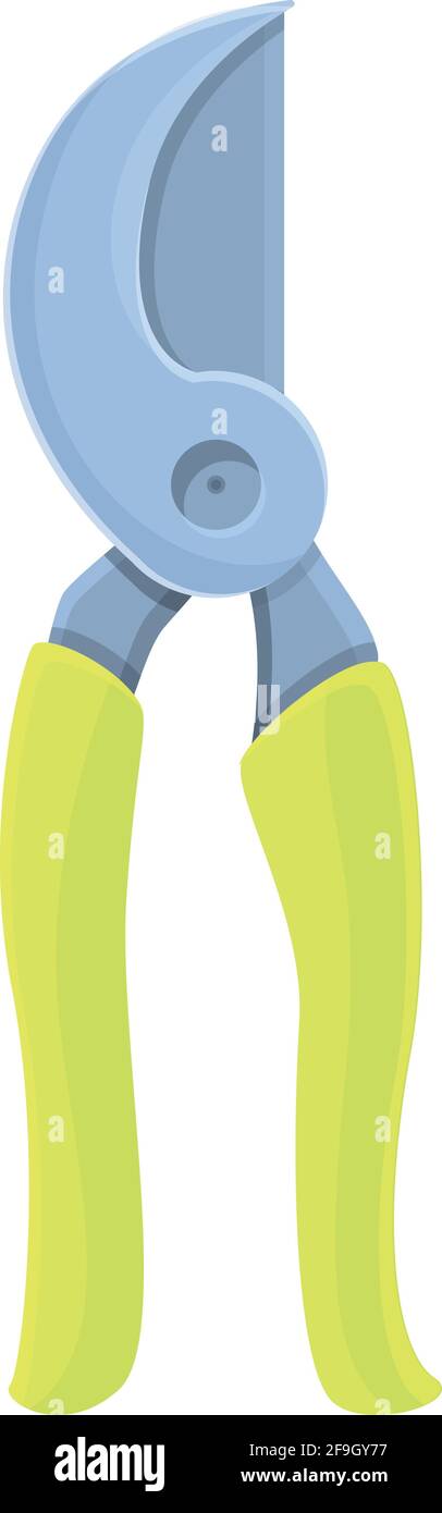 Garden secateurs icon. Cartoon of Garden secateurs vector icon for web ...