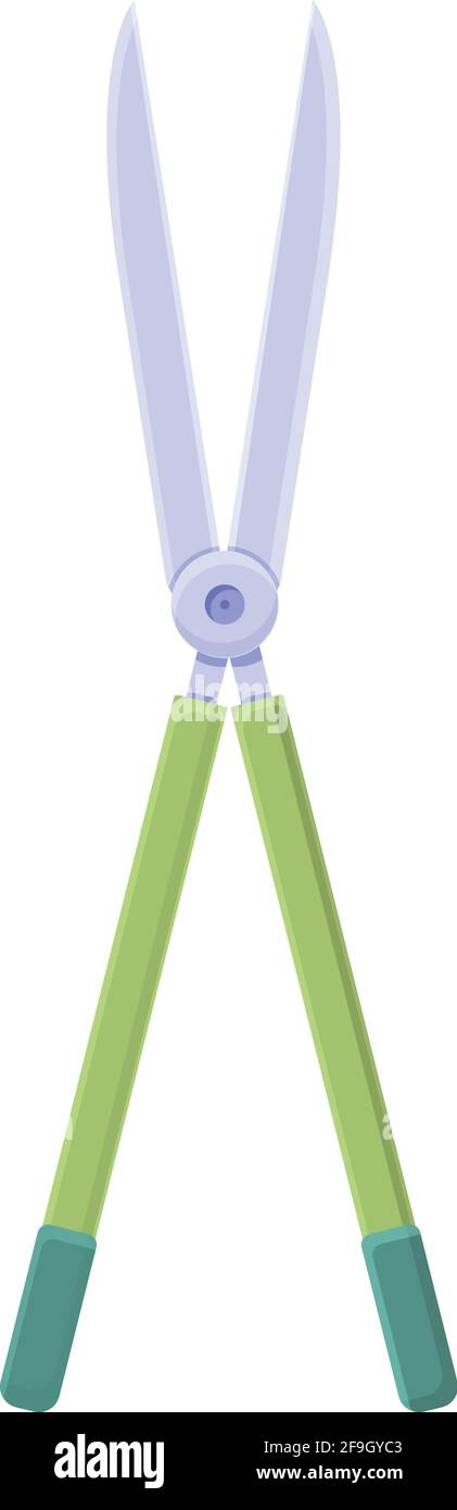 Pruning secateurs icon. Cartoon of Pruning secateurs vector icon for ...