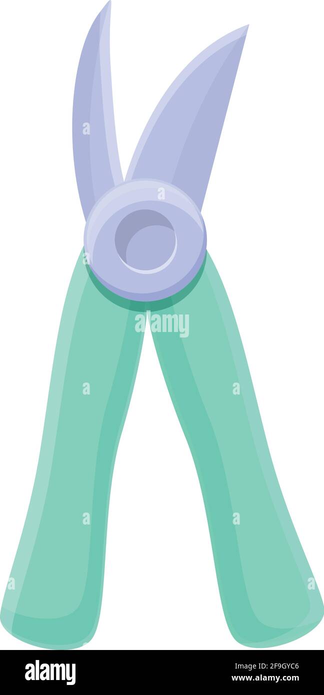 Handle secateurs icon. Cartoon of Handle secateurs vector icon for web ...