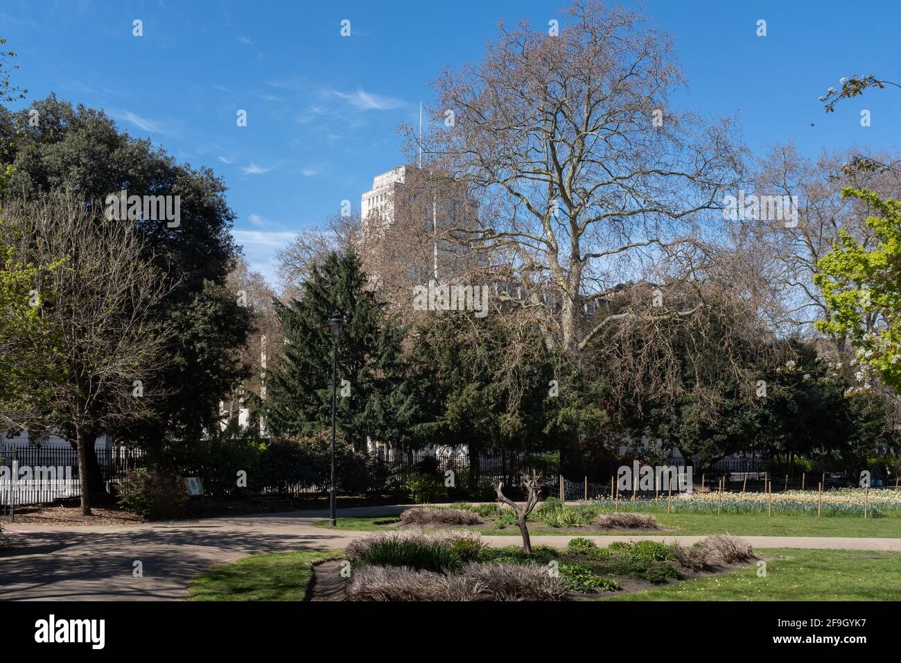 Russell Square, Bloomsbury, London, UK Stock Photo - Alamy