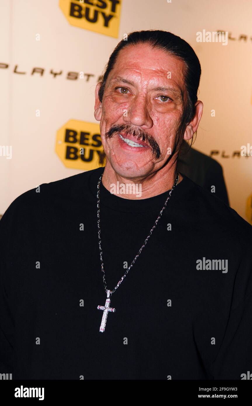 Actor Danny Trejo attends arrivals for Launch of the New PLAYSTATION 3 ...