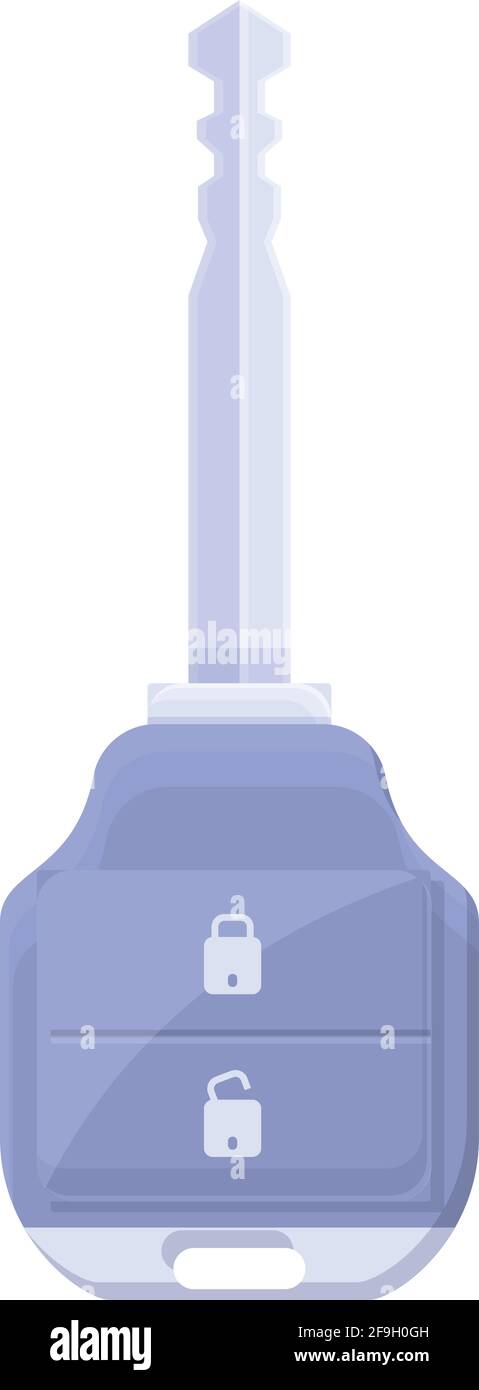 Service smart car key icon. Cartoon of Service smart car key vector ...