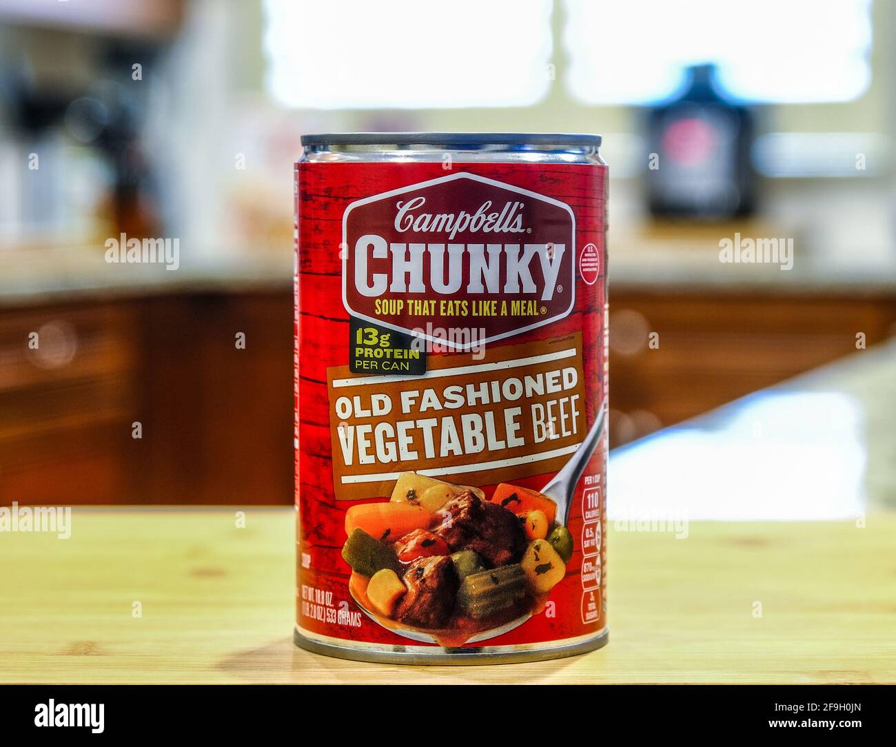 Campbells chunky soup hi-res stock photography and images - Alamy