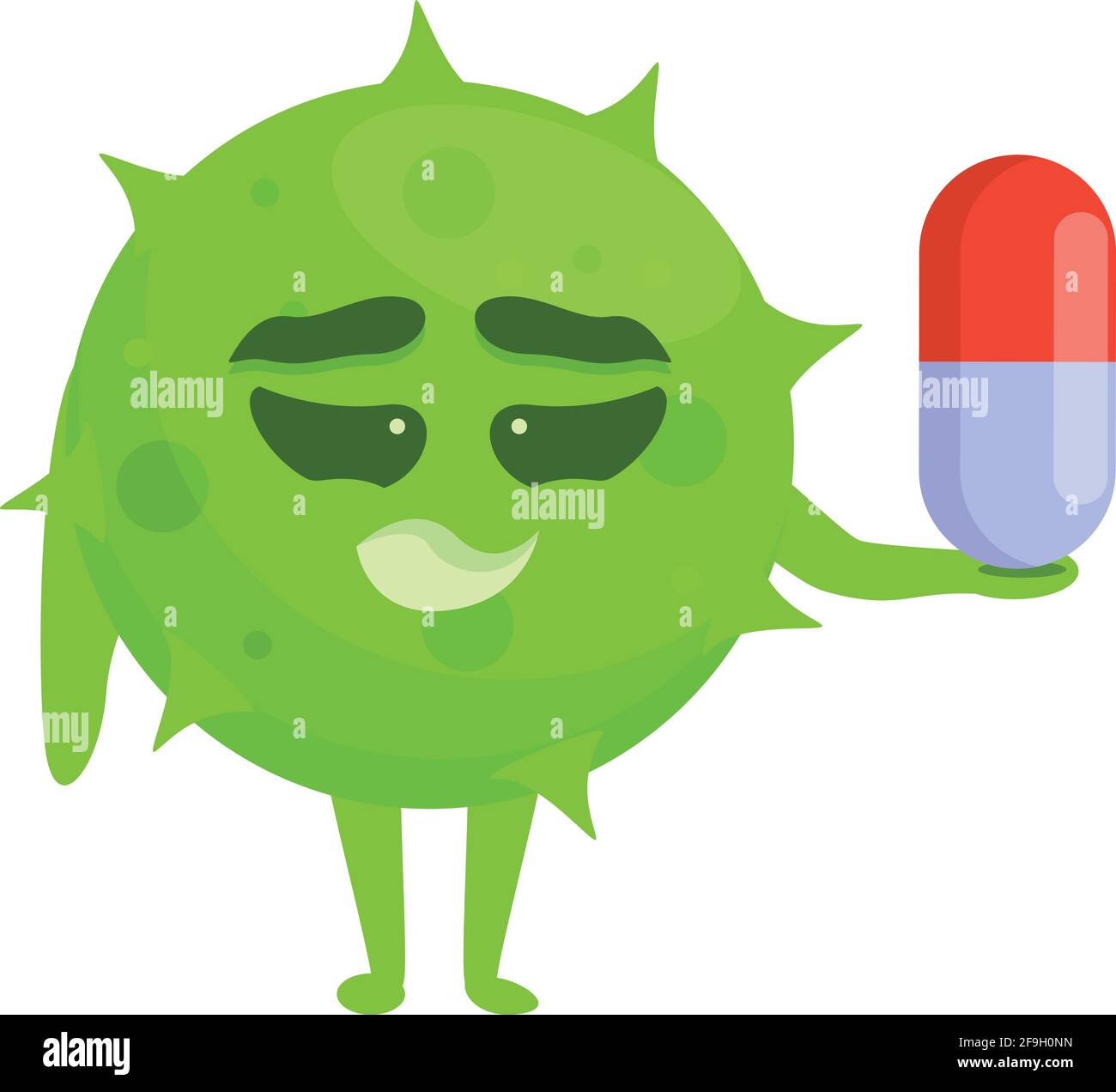 Drug antibiotic resistance icon. Cartoon of Drug antibiotic resistance ...