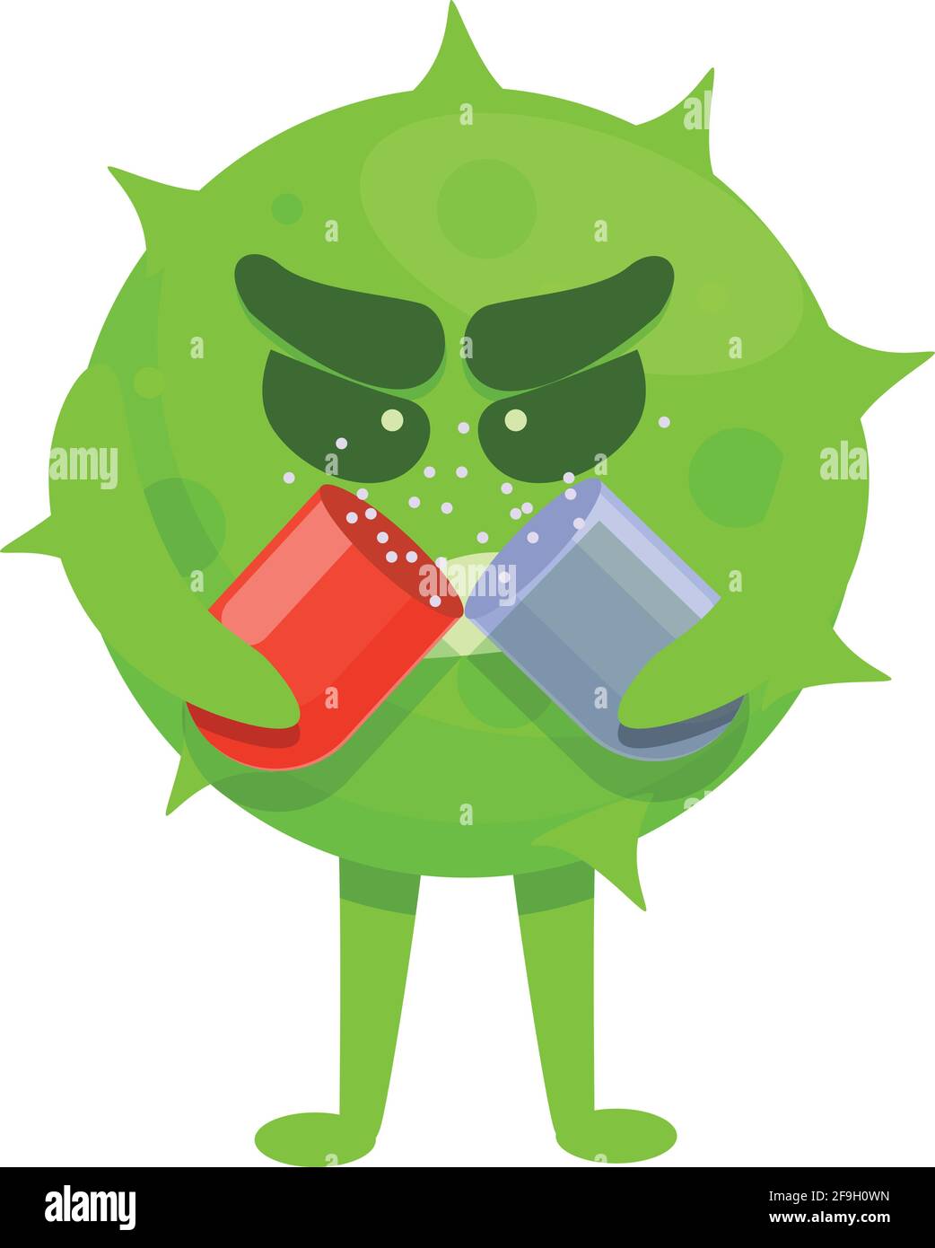 Health antibiotic resistance icon. Cartoon of Health antibiotic ...