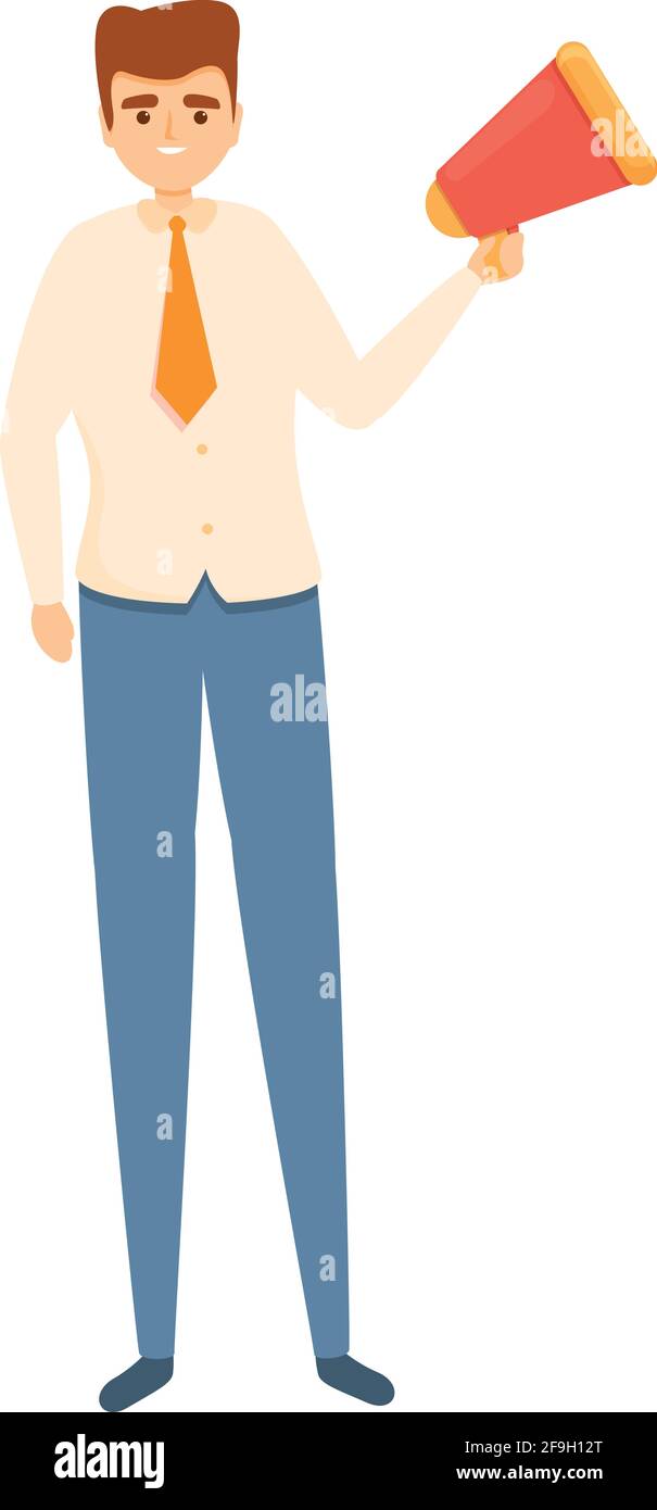 Man task schedule icon. Cartoon of Man task schedule vector icon for ...