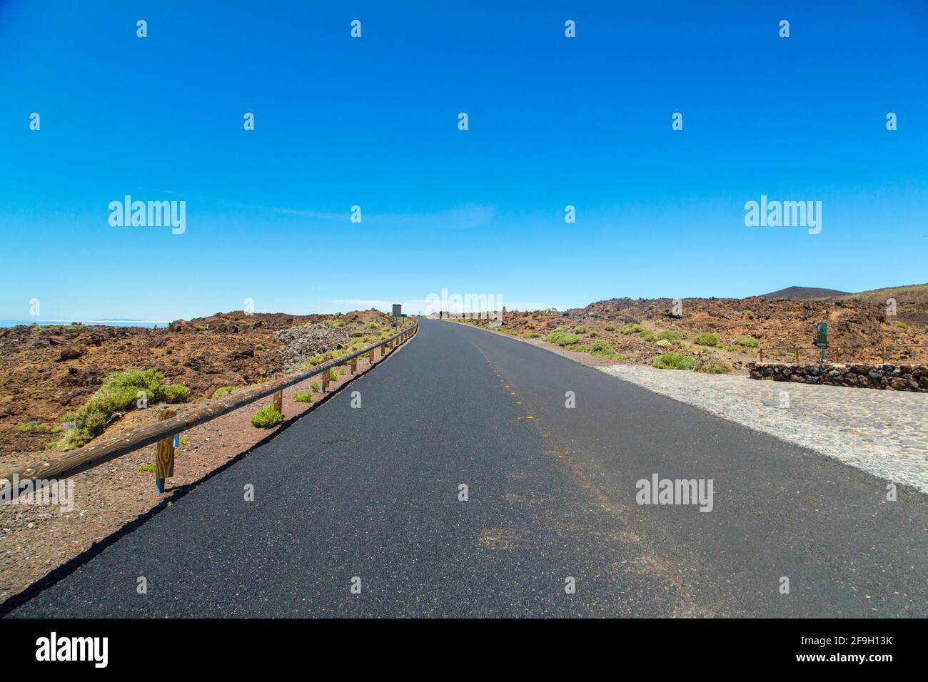 A closeup of a smooth highway in the deserted area Stock Photo - Alamy