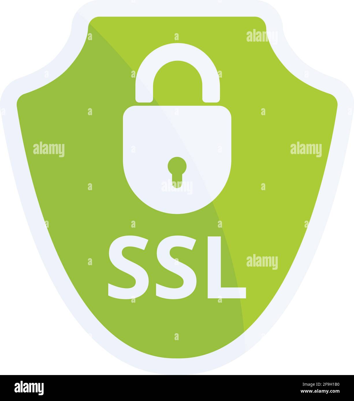 Access ssl certificate icon. Cartoon of Access ssl certificate vector ...