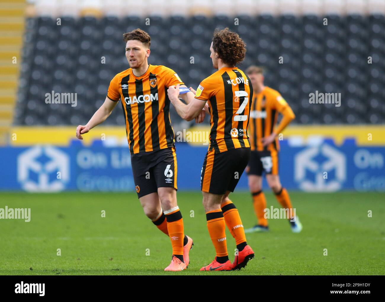 Hands captains armband hi-res stock photography and images - Alamy