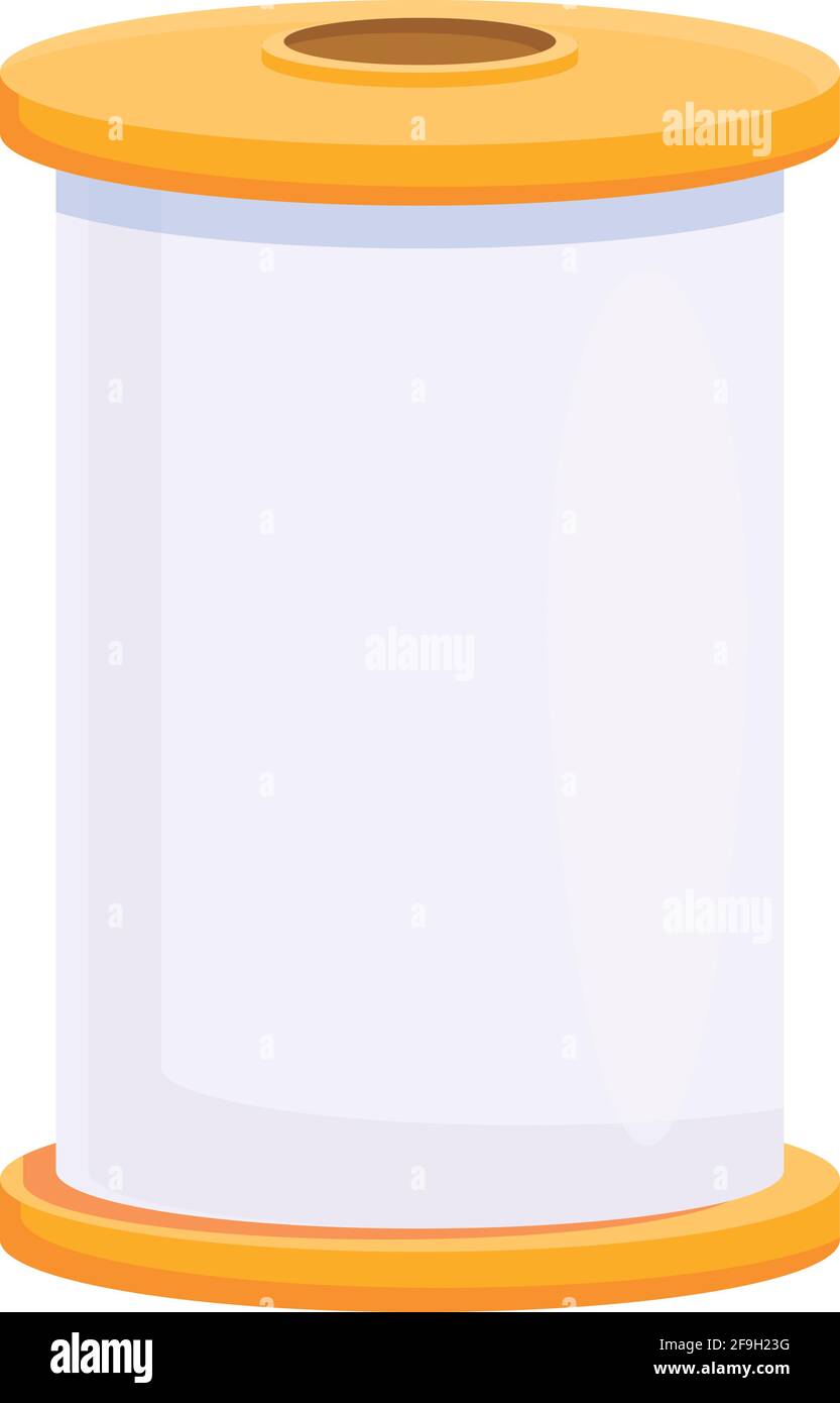 White thread icon. Cartoon of White thread vector icon for web design ...