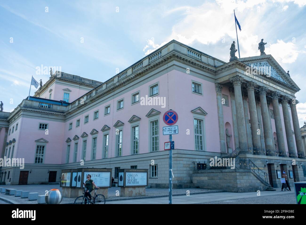 BERLIN, GERMANY - May 24, 2020: The Staatsoper Unter den Linden, also ...