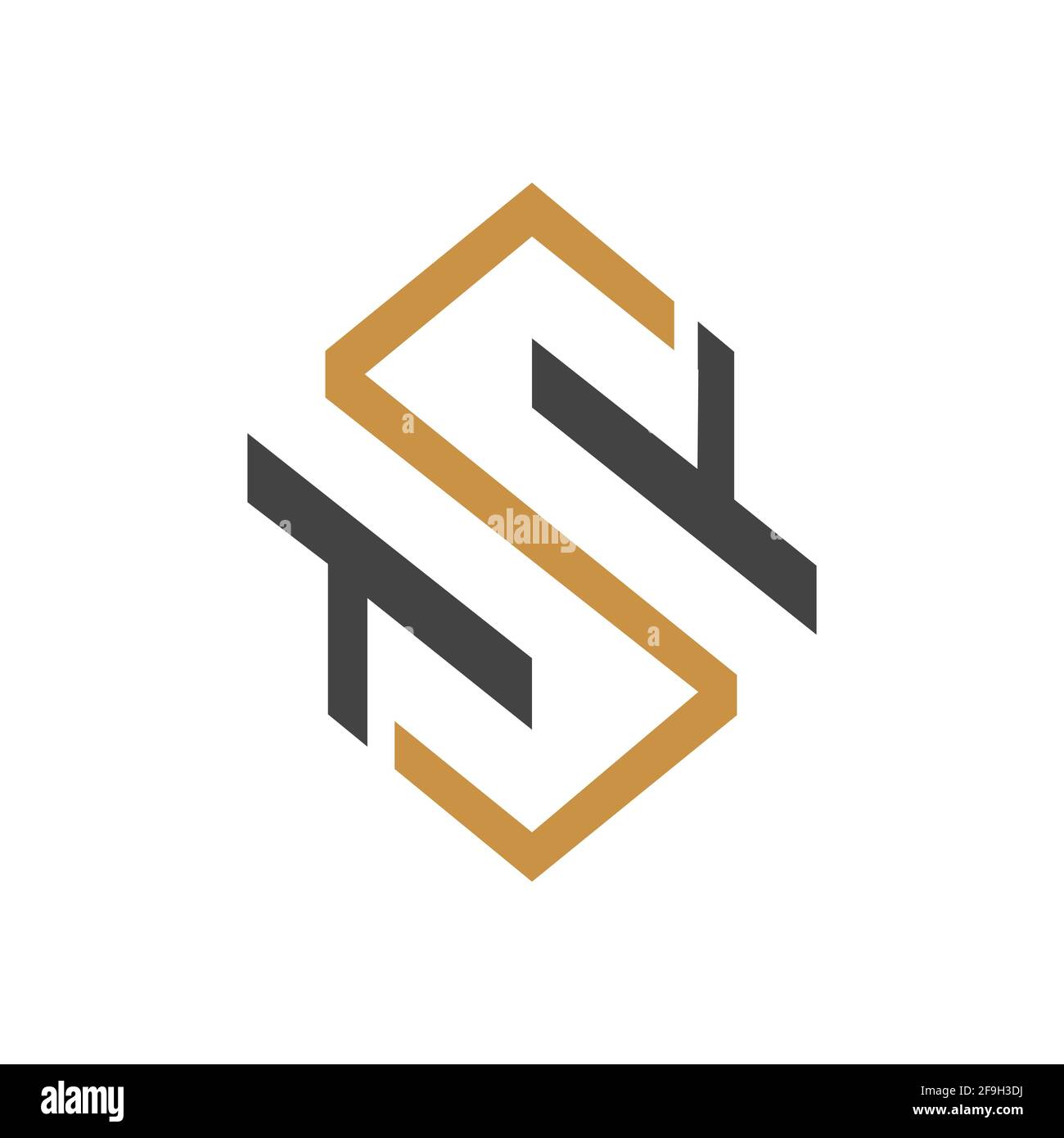 Initial ts letter logo vector template design. Linked letter st logo design Stock Vector Image ...