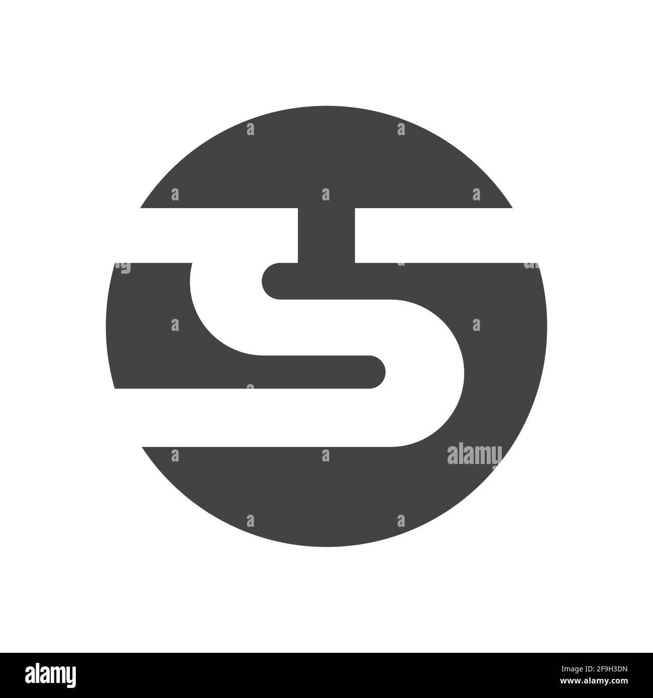 Initial ts letter logo vector template design. Linked letter st logo design Stock Vector Image ...