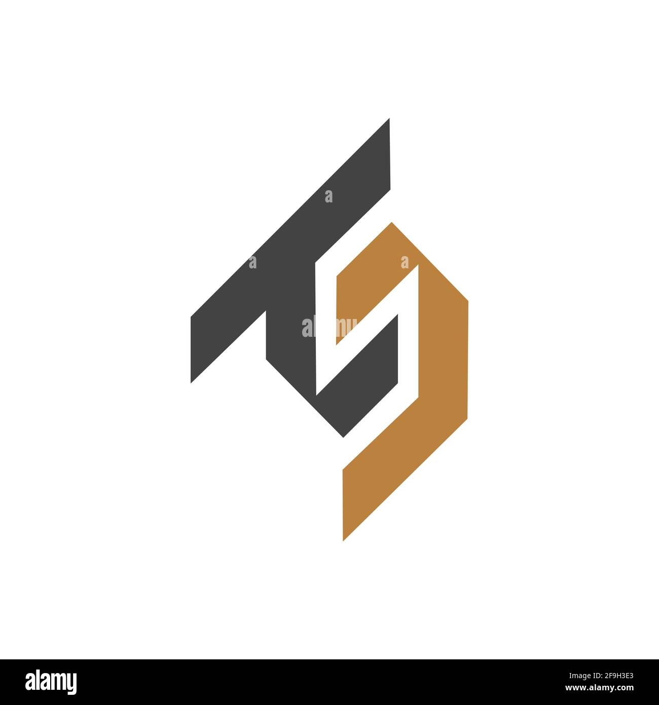 Initial ts letter logo vector template design. Linked letter st logo design Stock Vector Image ...