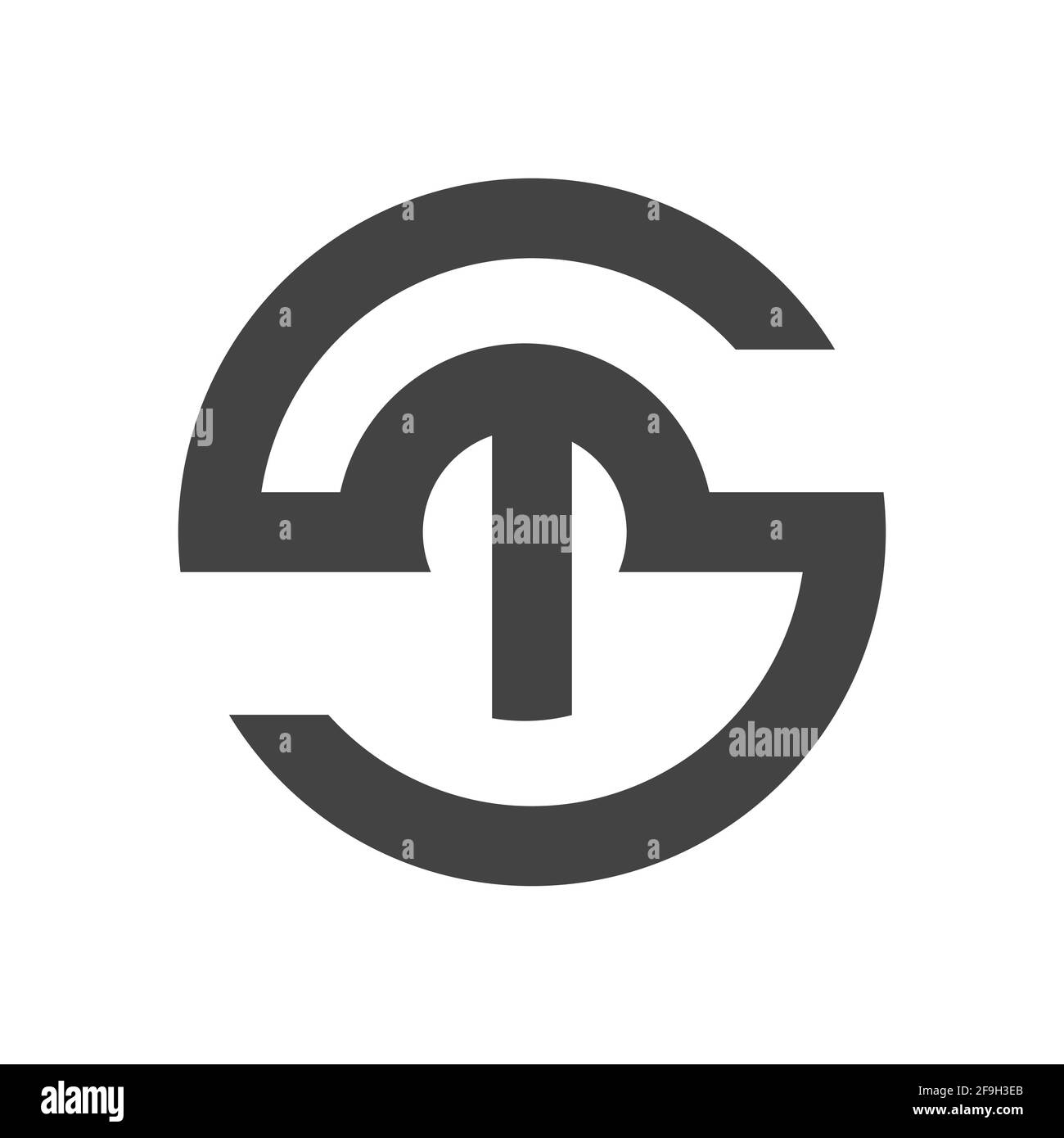 Initial ts letter logo vector template design. Linked letter st logo design Stock Vector Image ...