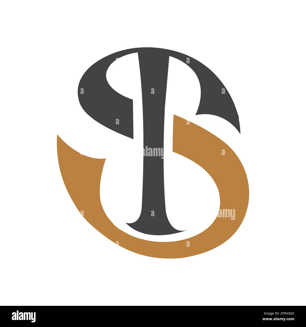 Initial ts letter logo vector template design. Linked letter st logo design Stock Vector Image ...