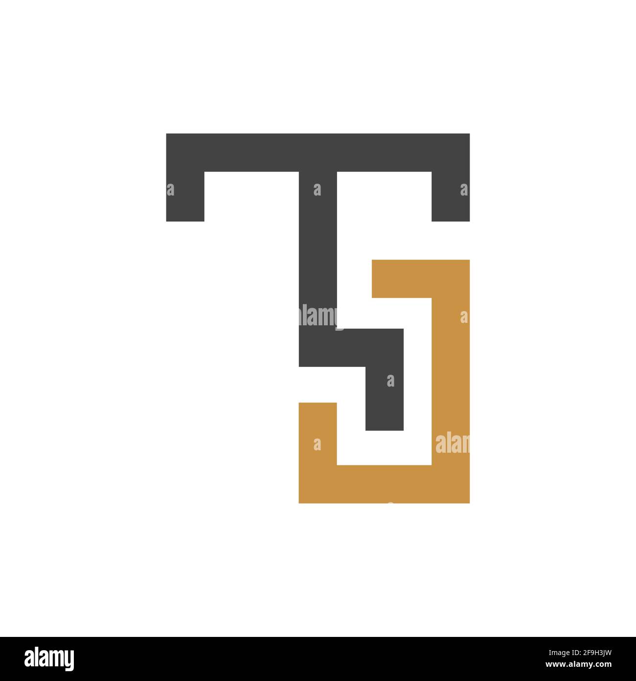 Initial ts letter logo vector template design. Linked letter st logo design Stock Vector Image ...