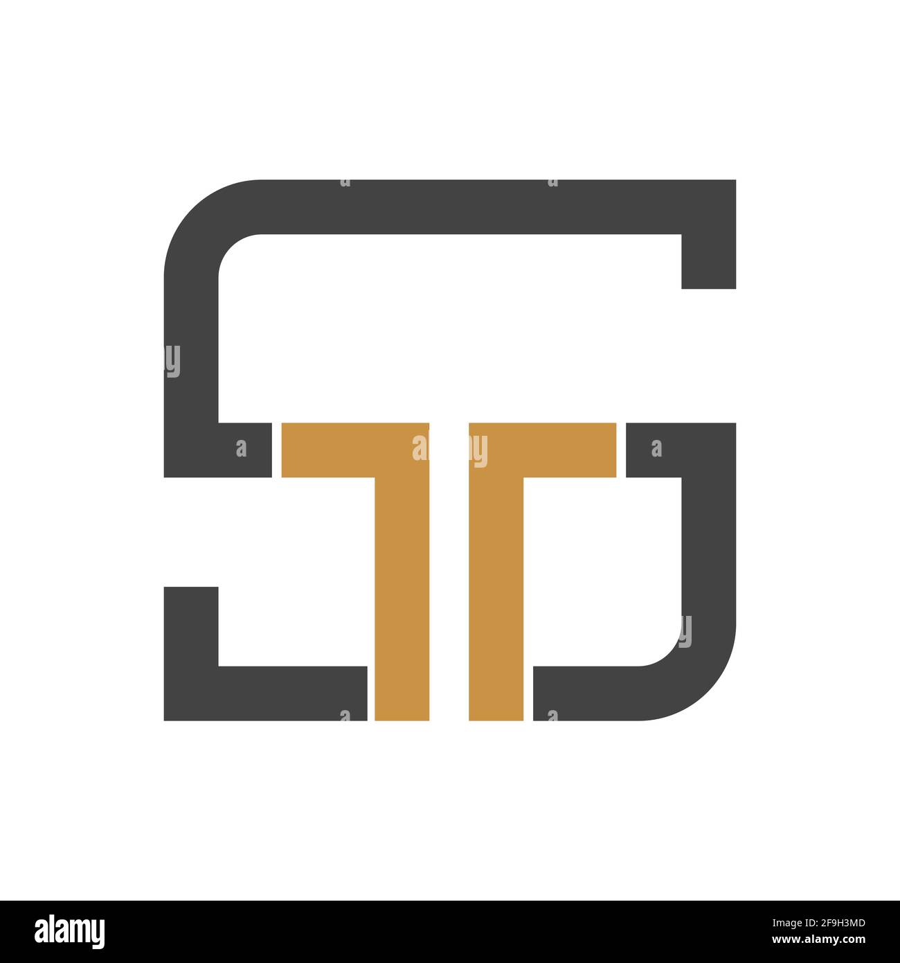 Initial ts letter logo vector template design. Linked letter st logo design Stock Vector Image ...