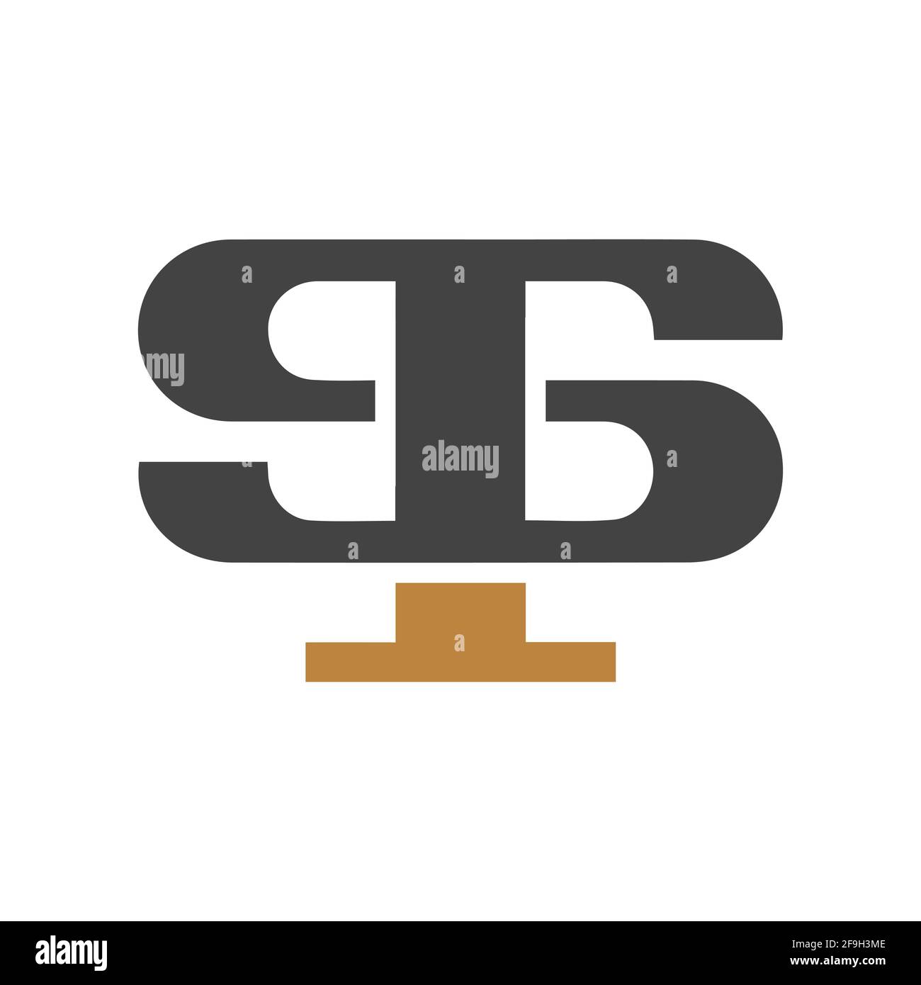 Initial ts letter logo vector template design. Linked letter st logo design Stock Vector Image ...