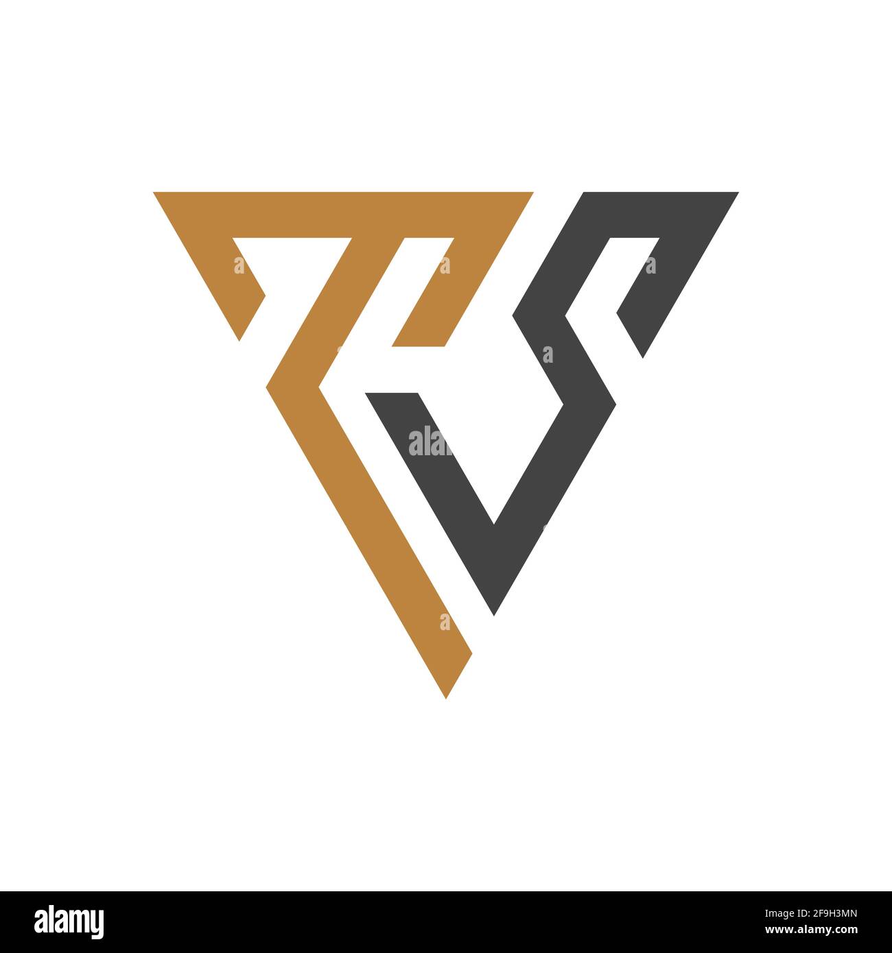 Initial ts letter logo vector template design. Linked letter st logo design Stock Vector Image ...