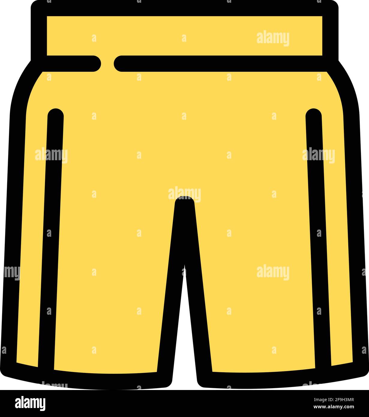 Basketball shorts icon. Outline Basketball shorts vector icon for web ...