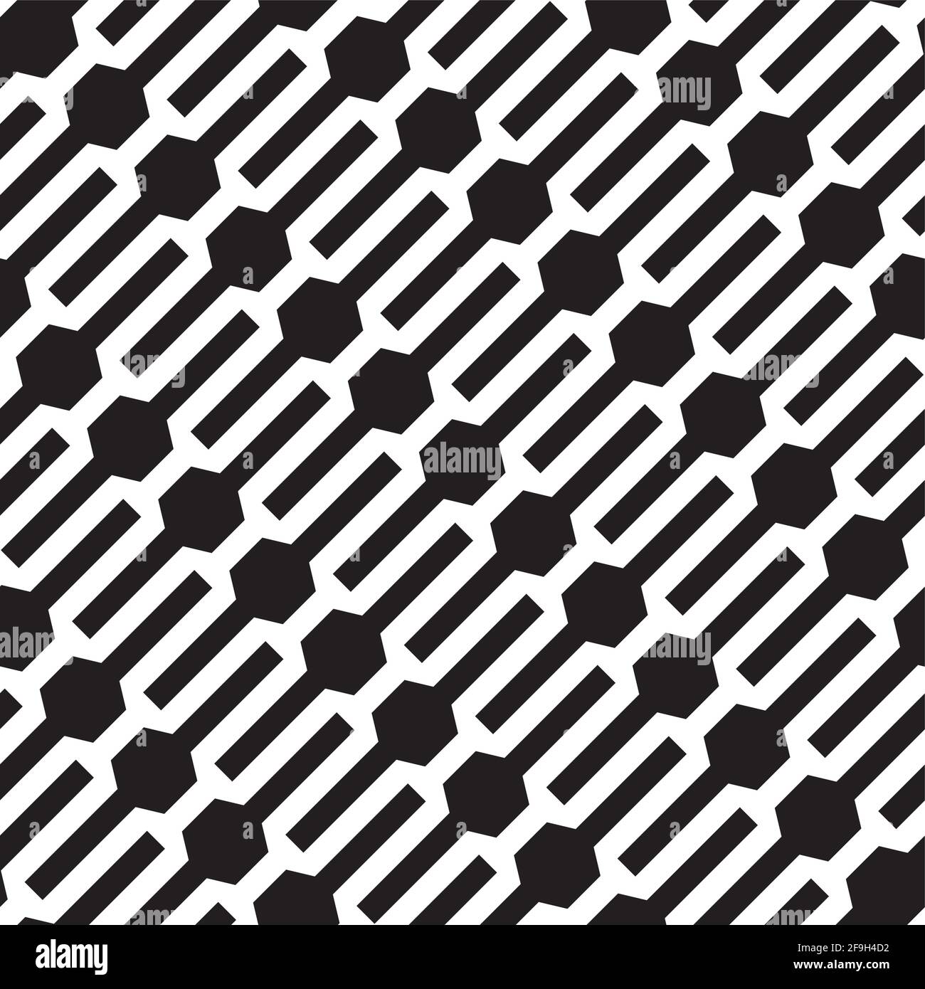 Seamless abstract geometric interlock pattern background Stock Vector ...