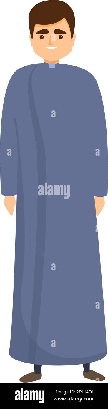 Pastor icon. Cartoon of Pastor vector icon for web design isolated on ... Pastor icon. Cartoon of Pastor vector icon for web design isolated on ...