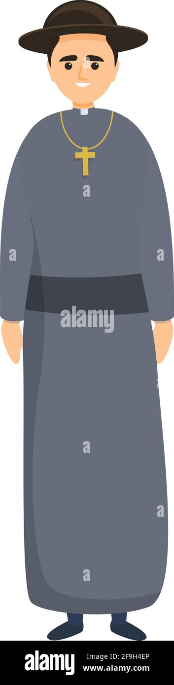 Catholic pope icon. Cartoon of Catholic pope vector icon for web design ...